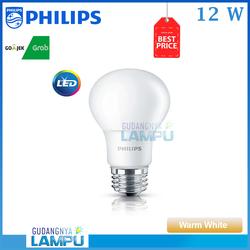 Jual Lampu Bohlam LED Philips 12 Watt Kuning/Warm White 12W 12 W 12Watt ...