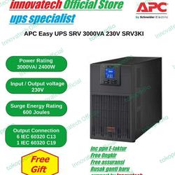 Promo UPS APC Online SRV 3000VA 2700W SRV3KI-E Cicil 0% 3x - Jakarta ...
