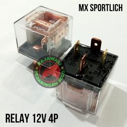 Jual RELAY 4 KAKI / 4K / 4 PIN 40A 24V - MX SPORTLICH ORIGINAL - Kab ...