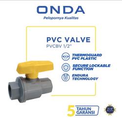 Jual STOP KRAN WATERMUR 1/2" ONDA PVCBV WM STOPKRAN BALLVALVE WATERMOOR ...