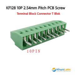 Jual KF128 10P 2.54mm Pitch PCB Screw Terminal Block 2/3/4/5/6 Pin T Blok - 2P - Kota Semarang ...