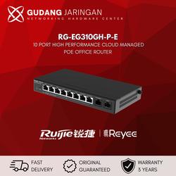Promo Ruijie RG-EG310GH-P-E, Router Kantor Reyee 10-Port PoE Manage Cloud Cicil 0% 3x - Jakarta ...