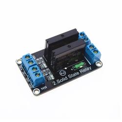 Jual 2 Channel SSR Low Level Solid State Relay Module 5V DC G3MB 202P ...