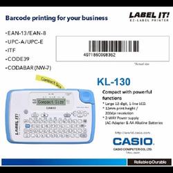 Jual Casio KL 130 Mesin Label Printer - Kab. Tangerang - Mujitech | Tokopedia