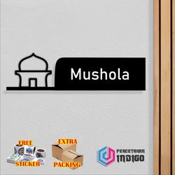 Jual Sign Board Akrilik Half Round Papan Tanda Acrylic Signage Mushola ...