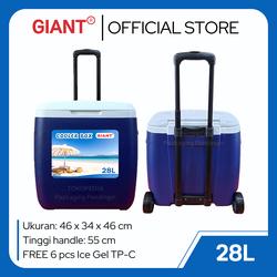 Jual Cooler Box 28 Liter Cool Box Trolley Island Breeze CoolBox Roda ...
