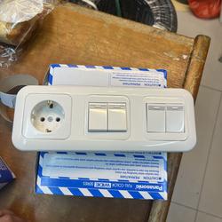 Jual Panasonic Stop Kontak + Saklar 4 Gang Inbow WEJ7823 + 5531 Wide ...