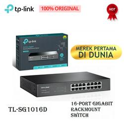 Promo TP-LINK TL-SG1016D TPLINK 16 Port Gigabit Desktop/Rackmount ...