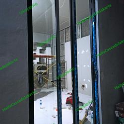 Jual pinTu aLuminium yKK kuseN powDer coaTing creAm baPak ALfa soE ...