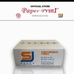 Jual Kertas continuous form 1 ply 9 1/2 x 11 bagi 2 1 dus - Jakarta ...