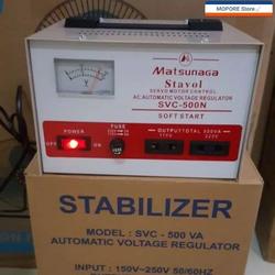 Promo Stavolt SVC 500W Matsunaga / Stabilizer SVC 500VA MTS / 500 Watt - Digital - Jakarta Utara ...