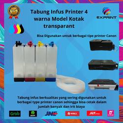 Jual Tabung Infus 4 Warna 100ml Inktank Ciss Modifikasi Printer New ...