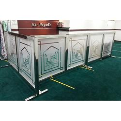 Jual Partisi Sekat Shaf Pembatas Masjid Mushola Musholla Stainless ...