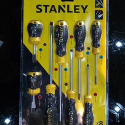 Promo Stanley Cushion Grip Screwdriver Set / Obeng Set (8 pcs ...