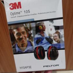 Jual Peltor Earmuff 3M series H10A Optime 105 Earplug alat penutup ...