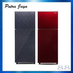 Promo Sharp Kulkas 2 Pintu SJ-246XG-MR/MS / SJ 246 XGMR / SJ 246 XGMS - Matrix Red Cicil 0% 3x ...