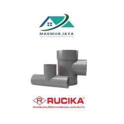 Jual Tee AW 1/2" PVC Abu-abu Tee AW 1/2 Inch Rucika - Jakarta Selatan - Solusi total | Tokopedia