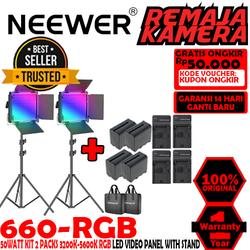 Promo Neewer MS-150C 150W Mini RGB LED Video Light MS150C MS150 C ...