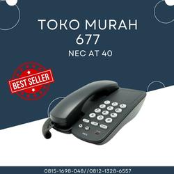 Jual Telepon NEC AT-40 Analog Single Line Telephone NEC AT40 Black ...