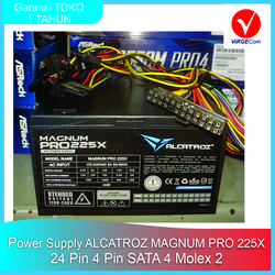 Jual Power Supply Alcatroz Magnum Pro 225X OEM-By Powerlogic - Jakarta ...