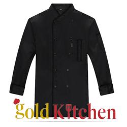 Promo Baju koki Seragam koki Seragam Chef Lengan Panjang - Putih, S ...