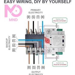 Jual ATS 3 Phase 100A 4P 380V Automatic Transfer Switch Solar Cell ...