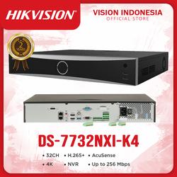 Jual DS-7732NXI-K4 - HIKVISION NVR 32CH ACUSENSE 4K FACE CAPTURE 4 SLOT ...
