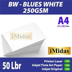 Jual Kertas BW - Blues White 250gram A4 isi 50 Lembar - Jakarta Barat ...