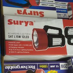Jual Senter LED 15w + Lampu Emergency 12LED Surya SHT L15w Sorot 1500m - Jakarta Pusat ...