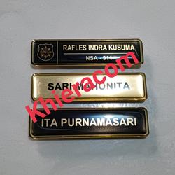 Jual Nama Dada Name Tag Papan Nama Kuningan - MAGNET - Jakarta Pusat ...