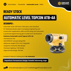 Jual Waterpass / Automatic Level /Auto Level TOPCON ATB4A / ATB-4A / AT-B4A - Jakarta Pusat - DK ...