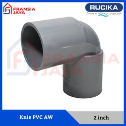 Jual Sambungan Pipa Fitting PVC Knee Knie AW 2 " Elbow AW 2 Inch Rucika - Jakarta Selatan ...