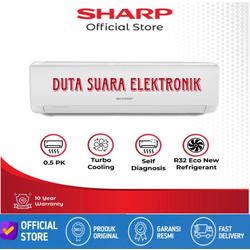 Promo SHARP- AC STANDARD 1/2 PK- AH-A5ZEY FREE INSTALASI Cicil 0% 3x - Kota Bekasi - Courts ...