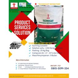 Jual semen cor tahan api (castable) C16 Atau Technocast castable C-16 ...