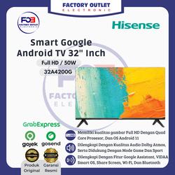 Promo TCL 32S4500A S4500A LED TV 32" INCH FULL HD ANDROID SMART TV ...