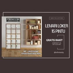 Jual Loker Besi 15 Pintu - Lebih Lebar - TL-005 - Locker Barang - Kota ...