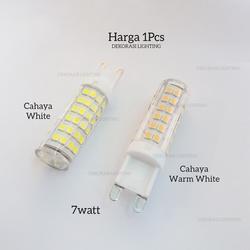 Jual lampu halogen led kacang 220v G4 Cahaya warm white/white mini 3w ...