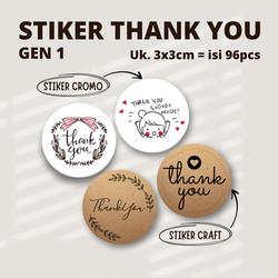 Jual Stiker thank you ukuran 5x5 - Kota Tangerang Selatan - Amamiya ...