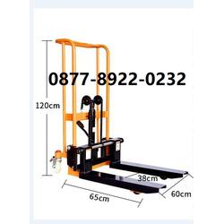 Jual Mini Hand Stacker Trolley Troli Mobil Truck Hand Lift 200 kg ...