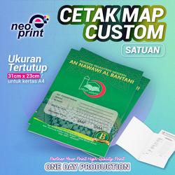 Jual Cetak Map Folder F4 Custom Full Color Laminasi doff/glossy - Jakarta Barat - Ngundangaja ...