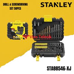 Promo Stanley 50 Pcs / 100 Pcs Mata Bor & Mata Obeng Set - STA88546-XJ ...