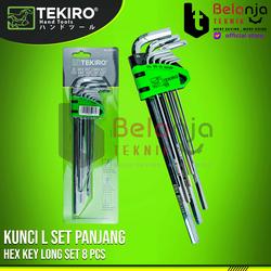 Jual TEKIRO Hex Key LONG SET INCH / Kunci L set INCHI Panjang 5/64-3/8 ...