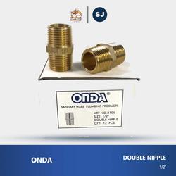 Jual Double Nipple ONDA 1/2" Brass Kuningan Dobel Nepel Nepple valve - Jakarta Selatan - Solusi ...