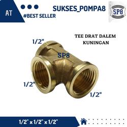Jual TEE Nepel Kuningan Drat Luar Dalam 1/2" Nepple Drat Kuningan K-33 - Jakarta Barat - BMS ...