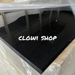 Jual PVC Black Glossy Sheet / PVC Hitam Lembaran 1mm x 1m x 2m ...