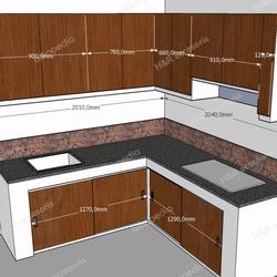 Jual Jasa Desain kitchen Set dan Gambar Kerja Lengkap - Kota Tangerang ...