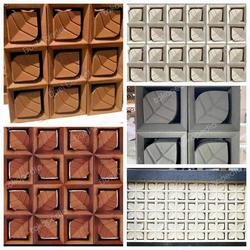 Jual Roster Beton Motif Masjid Mewah Minimalis Warna Putih - Jakarta ...