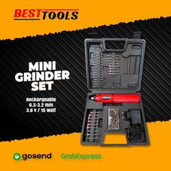Jual Grinder Mini Listrik Cordless Bor Mini Set 3 Kecepatan Grinding ...