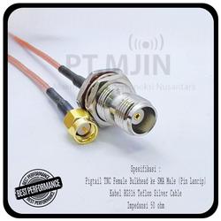 Jual Kabel Pigtail Rg316 TNC Female Bulkhead ke RP SMA male Panjang 25CM - Jakarta Barat - PT ...