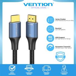 Jual Vention Kabel HDMI 2.1 Male to Male Ultra HD 8K 4K HDR Braided ...
